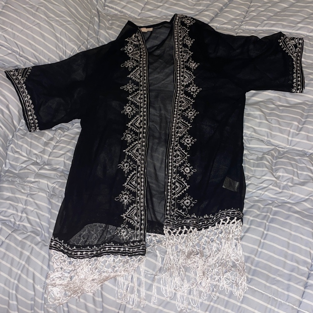 Stylish Sheer See Through Robe - Gem